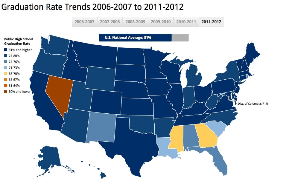 Georgia Graduation Rate Maps - Georgia Public Policy Foundation